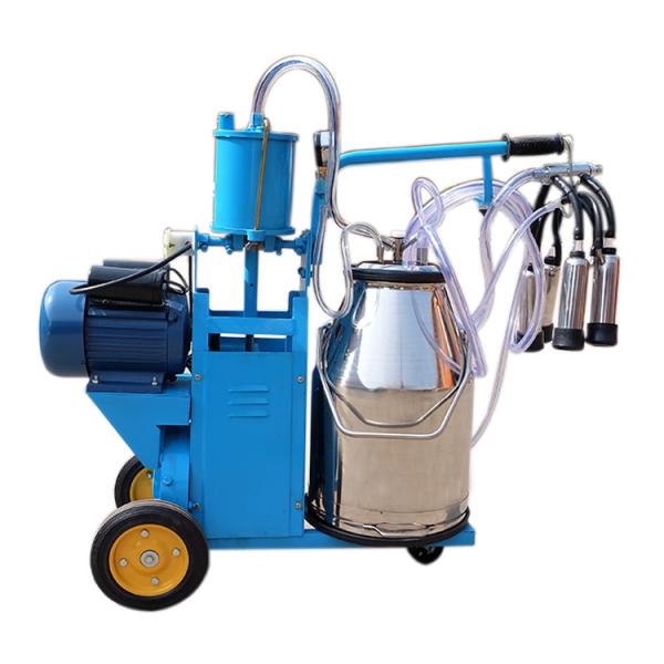 Quality Single Bucket Piston Pump Portable Milking Machine Professional Small Cow Goat for sale