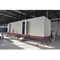 Quality Prefab Mobile Cabin House / Steel Frame Prefab Modular Homes For Guard House for sale