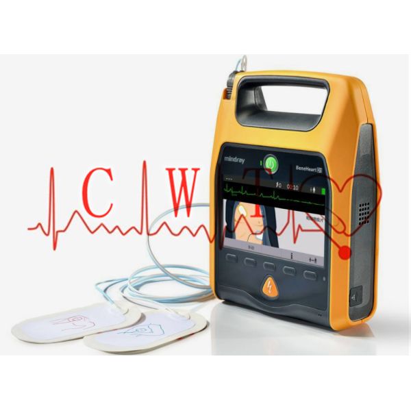 100-240V 4in GE Cardioserv Used Defibrillator Machine For Heart Attack ...
