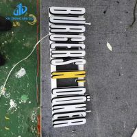 Quality Custom 3D mini luminous characters indoor and outdoor acrylic bright characters for sale