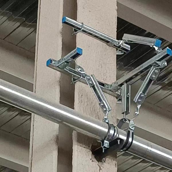 Quality Robust Galvanised Trapeze Seismic Bracing For Electrical Equipment Support for sale