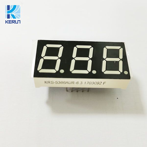 Quality 0.56 Inch Common Anode Seven Segment Display LED Energy Saving for sale