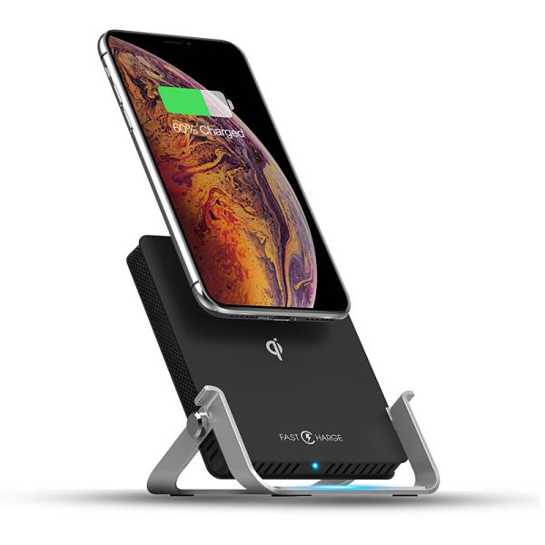 Quality Qi Adjustable Fast Wireless Charger , Qi 10w Wireless Charging Stand Suspension for sale