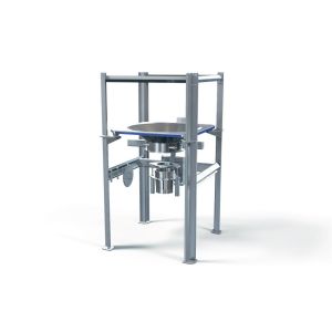 Quality Ton level Large Bag Tipping Station SUS316 SUS304 Big Bag Discharge Station for sale
