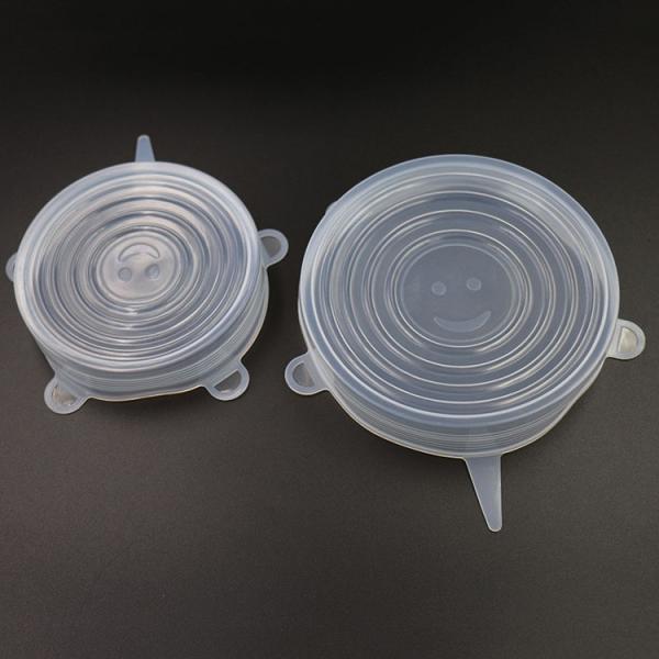 Quality Harmless Practical Silicone Food Covers , Multipurpose Stretchable Silicone Lids for sale