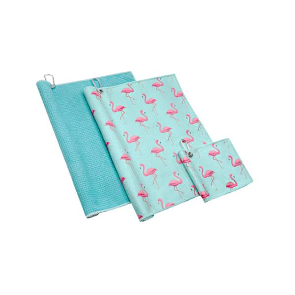 Quality Personalized Designs High Quality Material Custom Printed Microfiber Waffle for sale