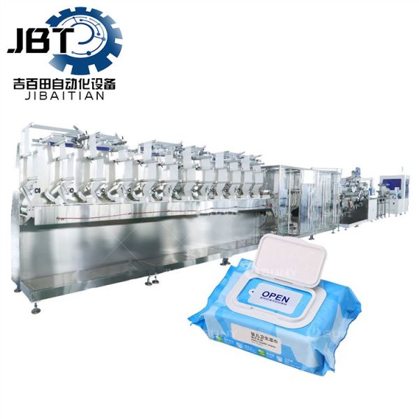 Quality 380V Wet Wipes Making Machine Single Pack High Performance Moisture Resistant for sale