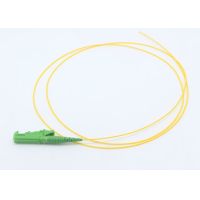 Quality IEC Grade B Simplex 0.9mm Fiber Pigtails Patch Cords E2000 APC for sale