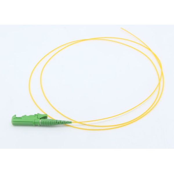 Quality IEC Grade B Simplex 0.9mm Fiber Pigtails Patch Cords E2000 APC for sale