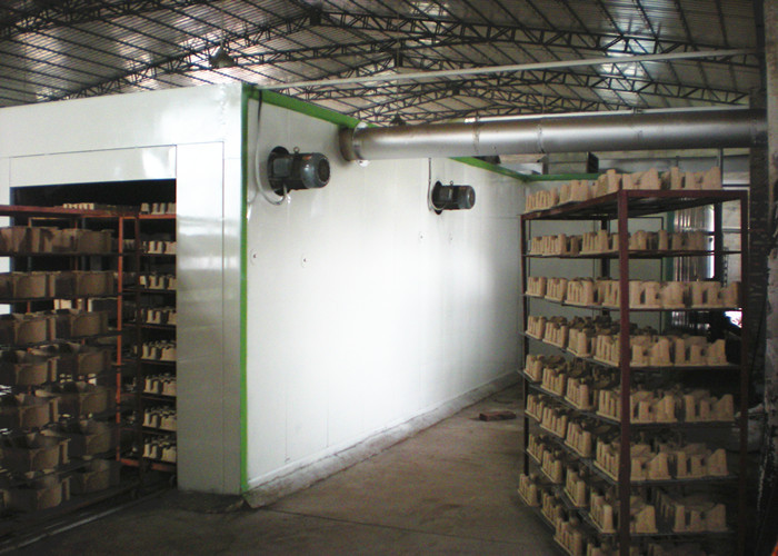 Quality Tunnel Type Paper Pulp Molding Machine Drying Production Line ， 220V - 440V for sale