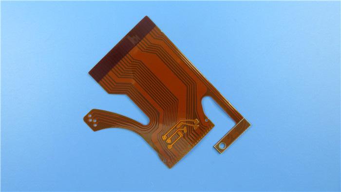 Quality Tin-plated Flexible Printed Circuit Board FPCB with FR-4 Stiffener for LCD for sale