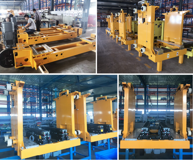 Stacker Crane Floor Supported SRM Storage And Retrieval Machine ASRS Automatic Storage And Retrieval System
