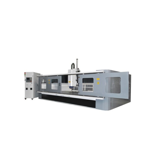 Quality Syntec CNC Stone / CNC Granite Cutting Machine Spindle 3PH Polishing Edge for sale