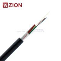 Quality Ducted  or Aerial GYFTY Stranded Loose Tube Fiber Optic Cable With PE Sheath for sale