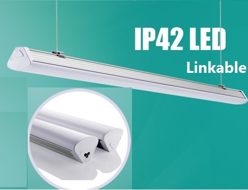 Quality 60w 1500mm Led Linear Suspension Lighting Max 42m Linkable for sale