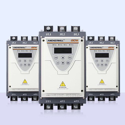 Quality 45Kw Built-In Bypass 220V Soft Starter DSP Central Processing Unit CK70 for sale