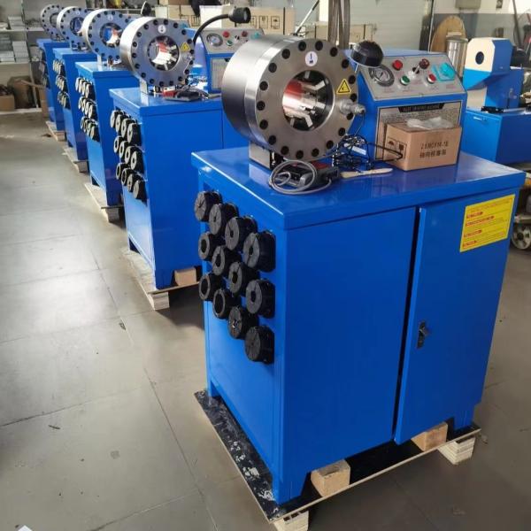 Quality Highly Efficient Rubber Hose Crimping Machine 600T Crimping Force 220v/240v/380v for sale