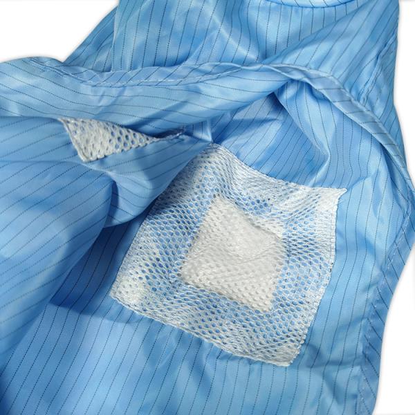 Quality Breathable ESD Antistatic Shawl Cap For Class 1000 Cleanroom for sale