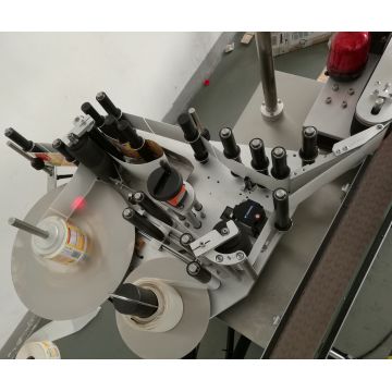 Quality SS304 Beer Glass Bottle Labeling Equipment Tabletop Round Bottle Labeler for sale