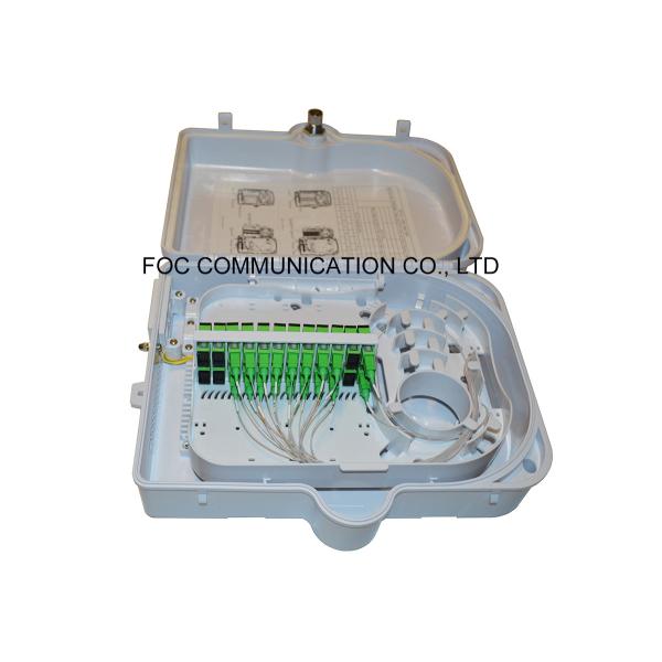 Quality Fiber Optical Termination Box 24 Core Fiber Optic Patch Panel For Mini Tube Type PLC Splitter 1*16 for sale