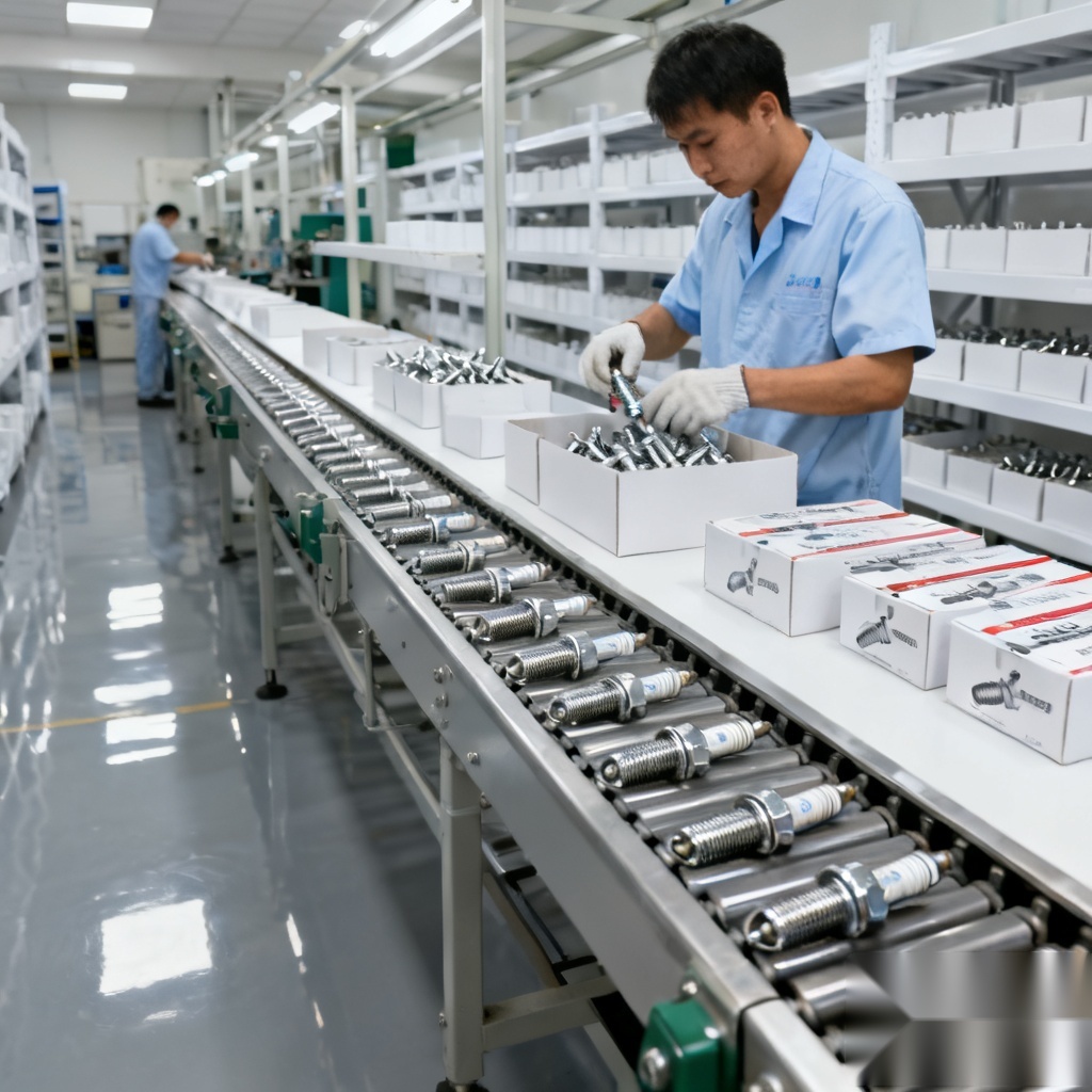 TAKUMI spark plug production workshop