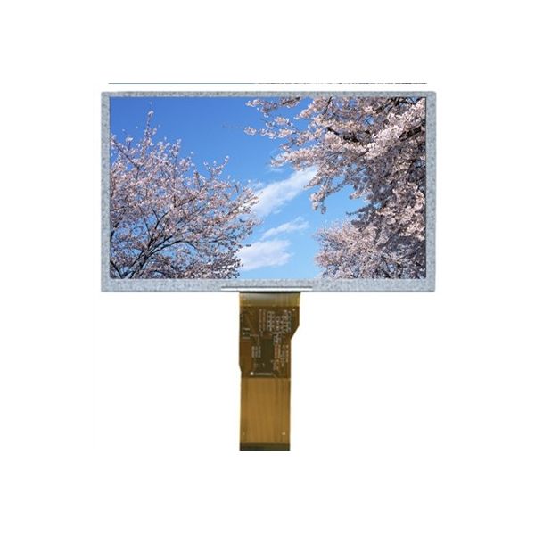 Quality ST7262 LVDS Interface LCD Screen 5 Inch 800x480 IPS Capacitive Touch Panel for sale