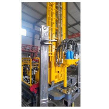 Quality 400 Meter Borehole Drilling Rig , DTH Rig Machine For Water Well Drilling for sale