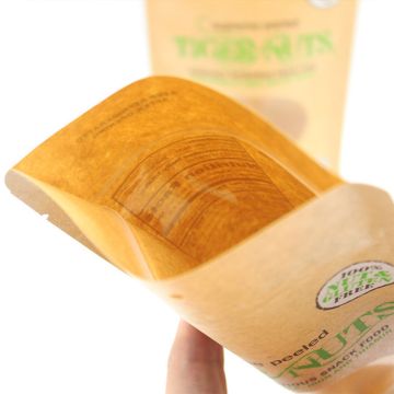 Quality Food Packaging Reusable Biodegradable Stand Up Pouches Waterproof 8 Side Seal for sale