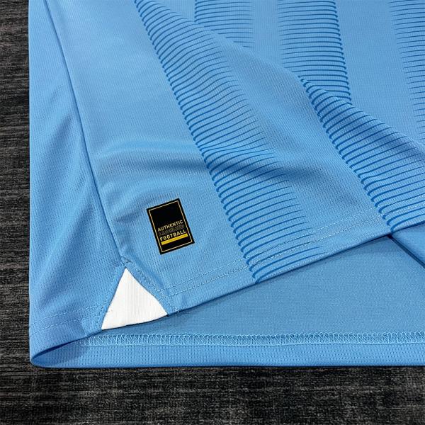 Quality Blue Twill Football Team Jersey 100% Polyester Fiber Fan Durable for sale