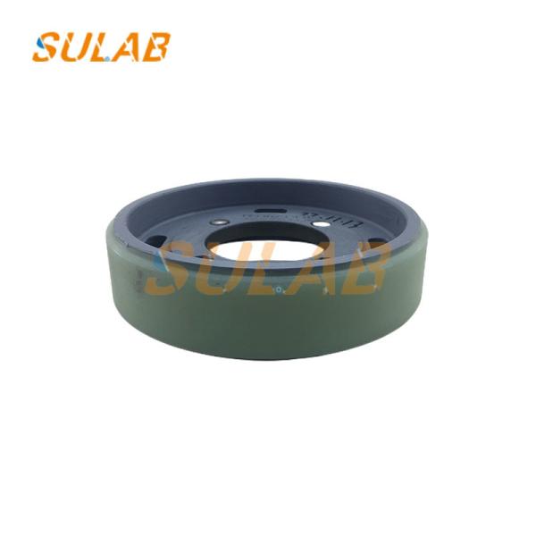 Quality Hitachi Escalator Spare Parts Handrail Drive Wheel 141mm Diameter for sale