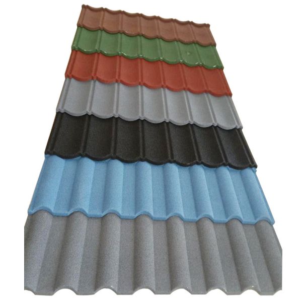 Quality Modern Design Style Prime Zinc Aluminum Steel Stone Chips Roofing Sheets 0.3mm 0.4mm Thickness Durable and Vibrant for sale