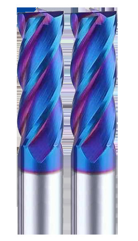 Quality CNC Coated Milling Cutter DLC Tungsten Carbide Flat End Mill for sale