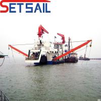 Quality 8.8m Total Width Diesel Engine Hydraulic Pump Cutter Suction Dredger with for sale