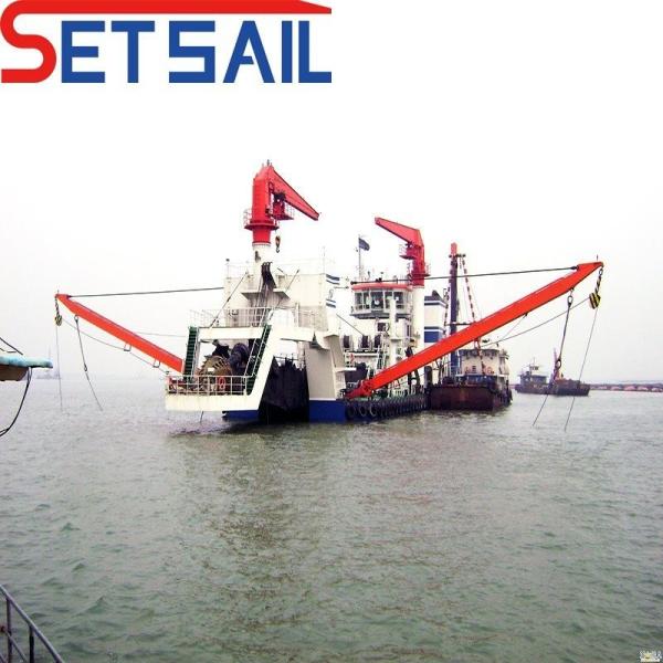 Quality 8.8m Total Width Diesel Engine Hydraulic Pump Cutter Suction Dredger with for sale