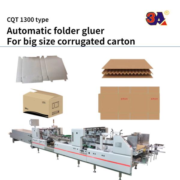 Quality Folder Gluer Machine for Corrugated Carton Cardboard Box CQT-800A Type Paper for sale