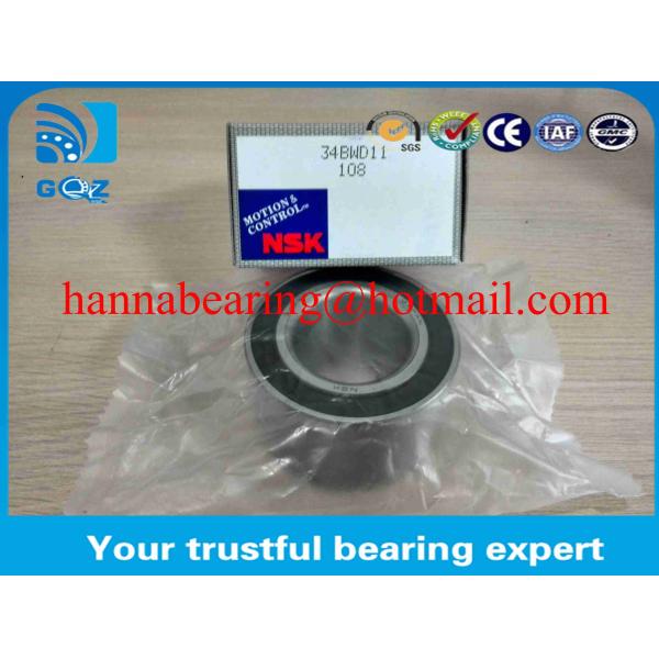 Quality Double Row Angular Contact Ball Bearing 34BWD11 Wheel Bearing 34x64x37mm for sale