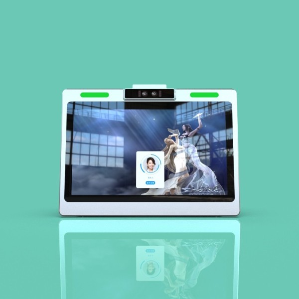 Quality JP1307 13-Inch Desktop Facial Recognition Visitor Machine Utilizes deep learning for sale