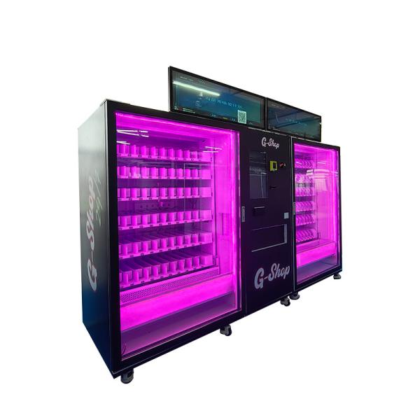 Quality Large Combo Vending Machine Two In One Snacks Vending Machine With EU Age for sale