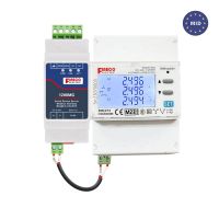 Quality Digital Only MID Approved EM4373 CT 3*230/400V 0.05-5 6 A Three Phase Power for sale