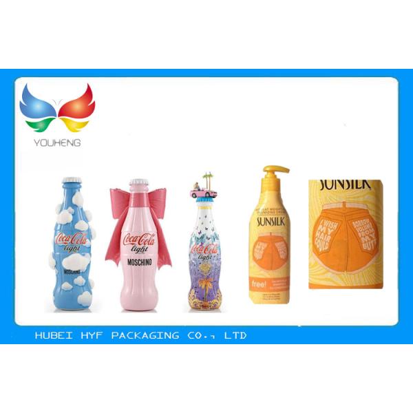 Quality 40mic Transparent Shrinkable Polyester Films For Printing Bottle Labels for sale