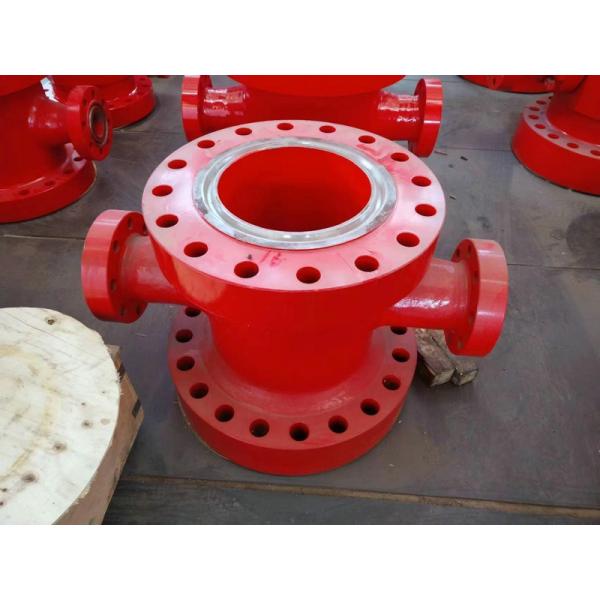 Quality 3000 Psi Red Casing Spool Cross Mud For High Pressure Drilling for sale