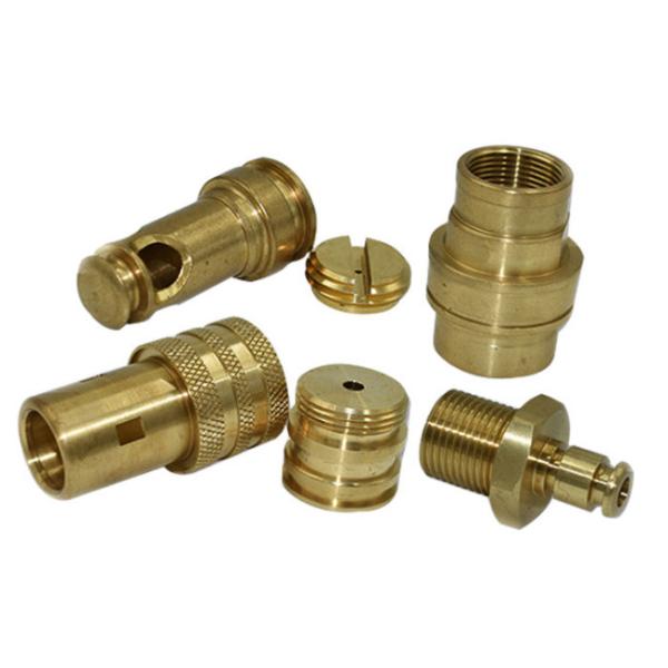 Quality ISO 9001 Brass Precision Turned Components Micro Machining Tolerance 0.001mm for sale
