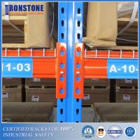 Quality EURO 50mm Pitch Warehouse Pallet Rack Systems for sale