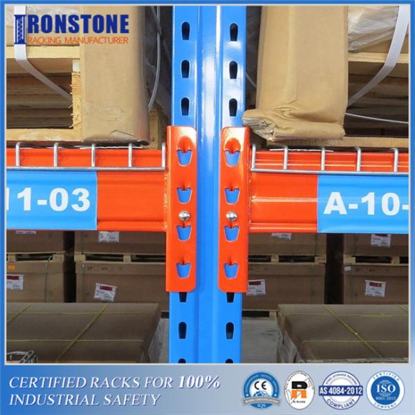 Quality EURO 50mm Pitch Warehouse Pallet Rack Systems for sale