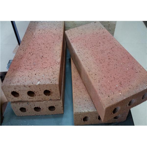 Quality Turned Color Clay Baking Brick For Outside Road Thickness 30/40/50/60mm for sale