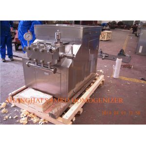 Quality New Condition Processing Line Type Dairy Homogenizer 4000 L/H 30 Mpa for sale