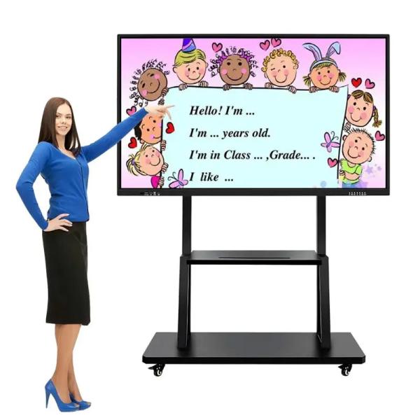 Quality 55 Inch Multi Touch Interactive Whiteboard , Intelligent Interactive Flat Panel for sale