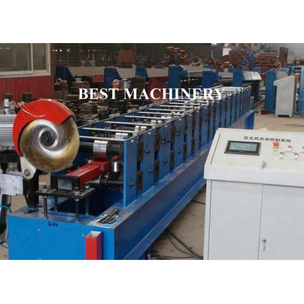 Quality Aluminium Rain Water Sheet Metal Roofing Machine 0.3mm - 1.0mm PPGI / GI Material for sale