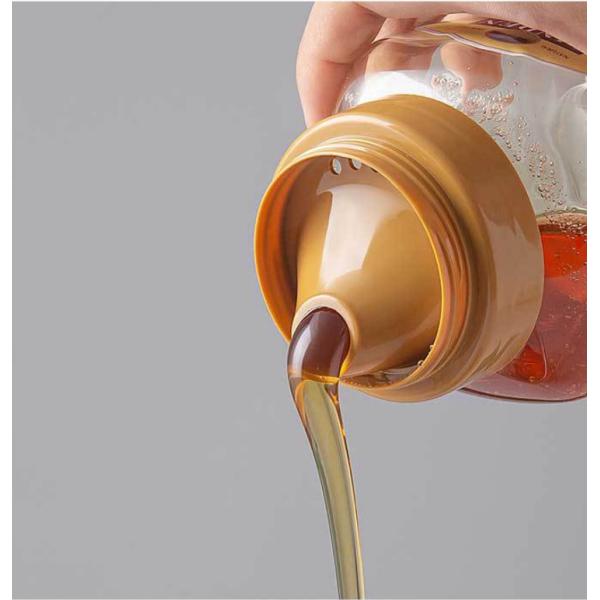 Quality 500g 700g Honey Plastic Beverage Bottles Reusable Plastic Jars Squeezable for sale