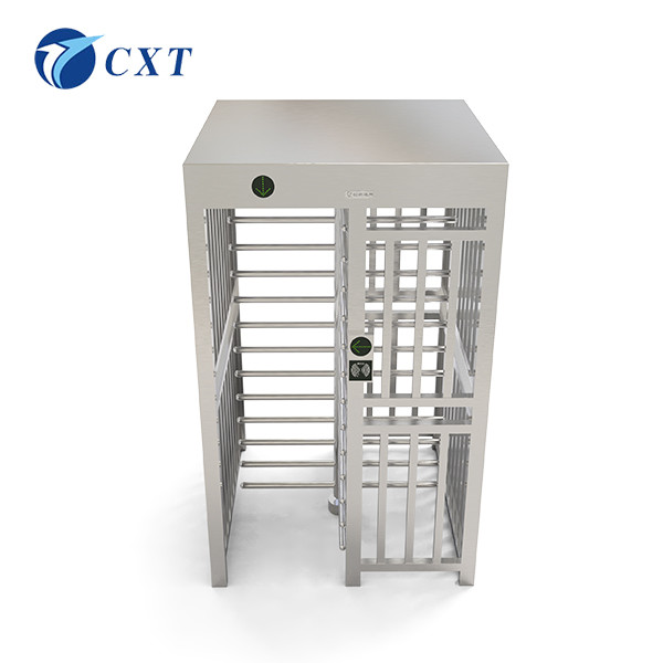 Quality Anti Collision Full Height Turnstile with RFID Access Control 30-40 People/Min Stainless Steel 304 Customizable Head Thickness for sale